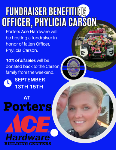 Porter's Ace Hardware Fundraiser Benefiting Phylicia Carson | Upcoming ...