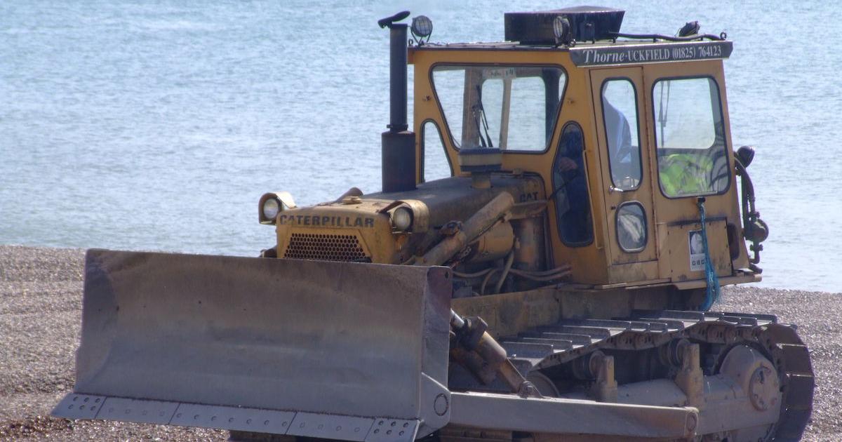 How Do You Float A Bulldozer After It Sinks In The Lake? Very, Very ...