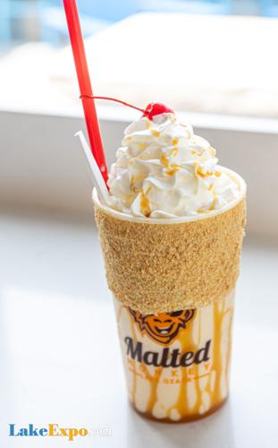 High-Flying Burgers, Fries and Shakes At The Lake! Malted Monkey Swings ...