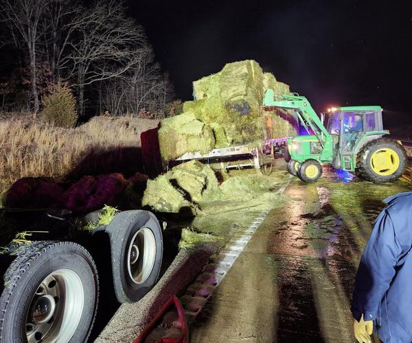 Hay On Fire! Flaming Truckload Shuts Down Lake Area Highway | Crashes ...