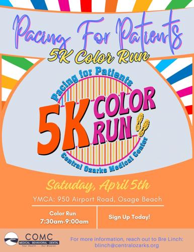 COMC Pacing for Patients 5K Color Run & Health Fair | Upcoming Events ...