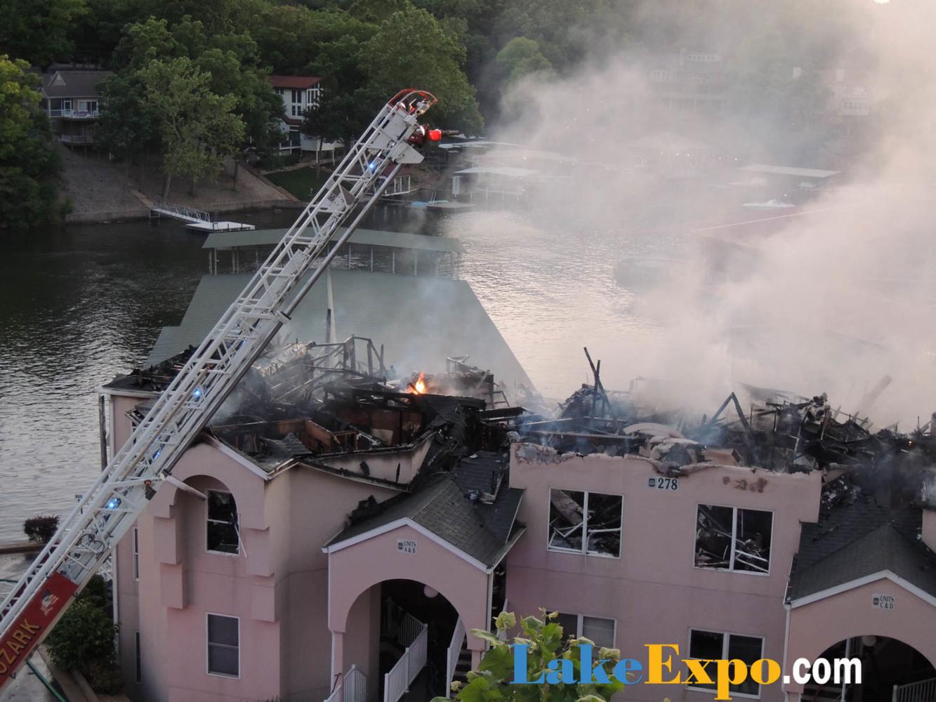 No Injuries: Firefighters Control Emerald Bay Condo Fire On Lake Of The ...