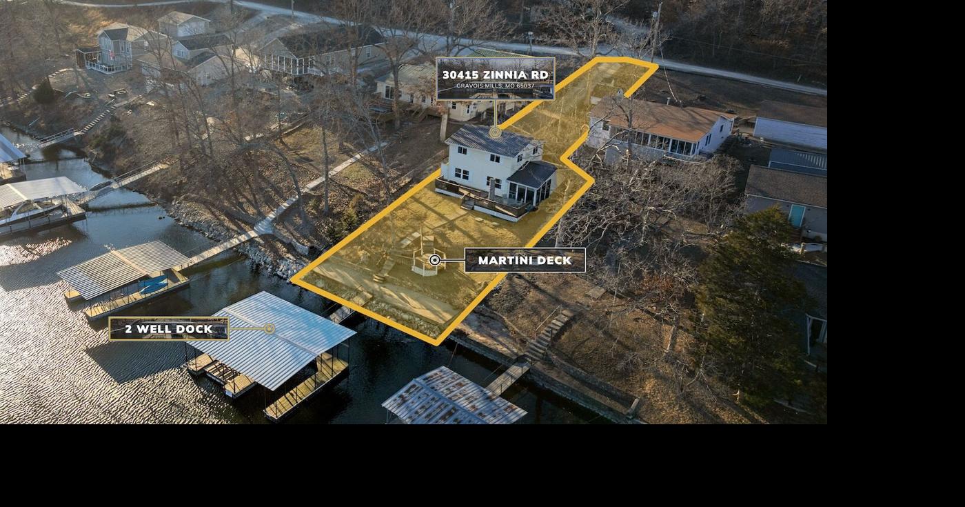 Lake Of The Ozarks Waterfront Home Hits The Market For $350k: 2-Slip ...