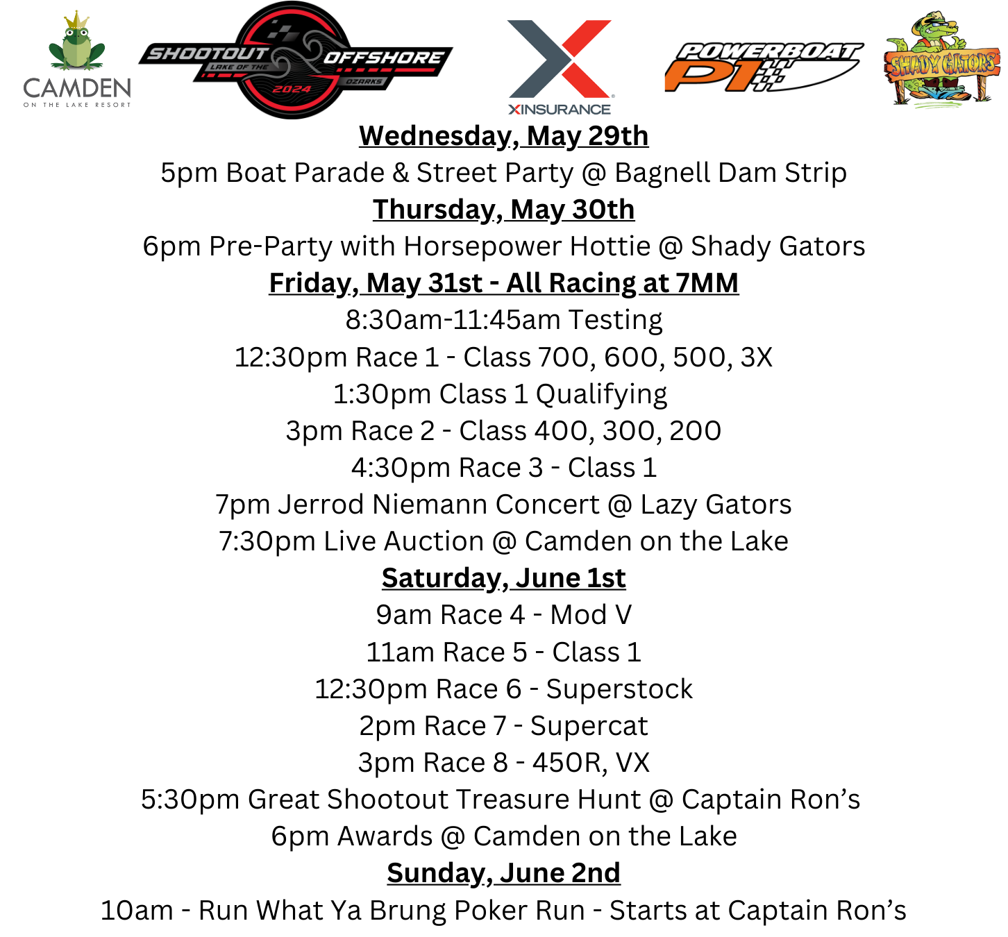 Shootout Offshore! Here's What To Know & Where To Go For Lake Of The ...
