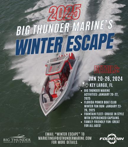 2025 Winter Escape to Key Largo with Big Thunder Marine | Lake of the ...