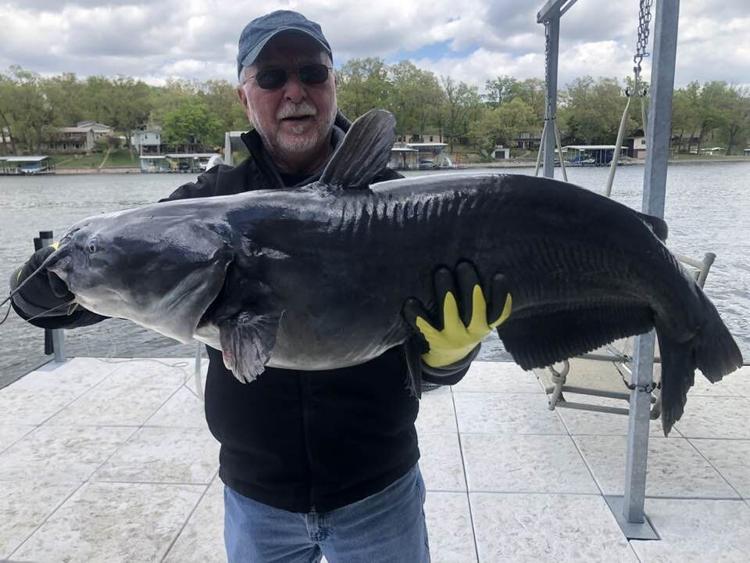 'We're Gonna Need A Bigger Net': Angler Reels In Giant Catfish On Lake ...