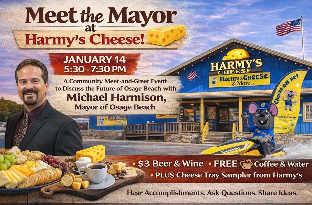 Meet the Mayor at Harmy's Cheese | Upcoming Events | lakeexpo.com