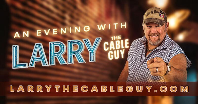 Larry The Cable Guy Coming To Ozarks Amphitheater This Fall, Tickets On ...