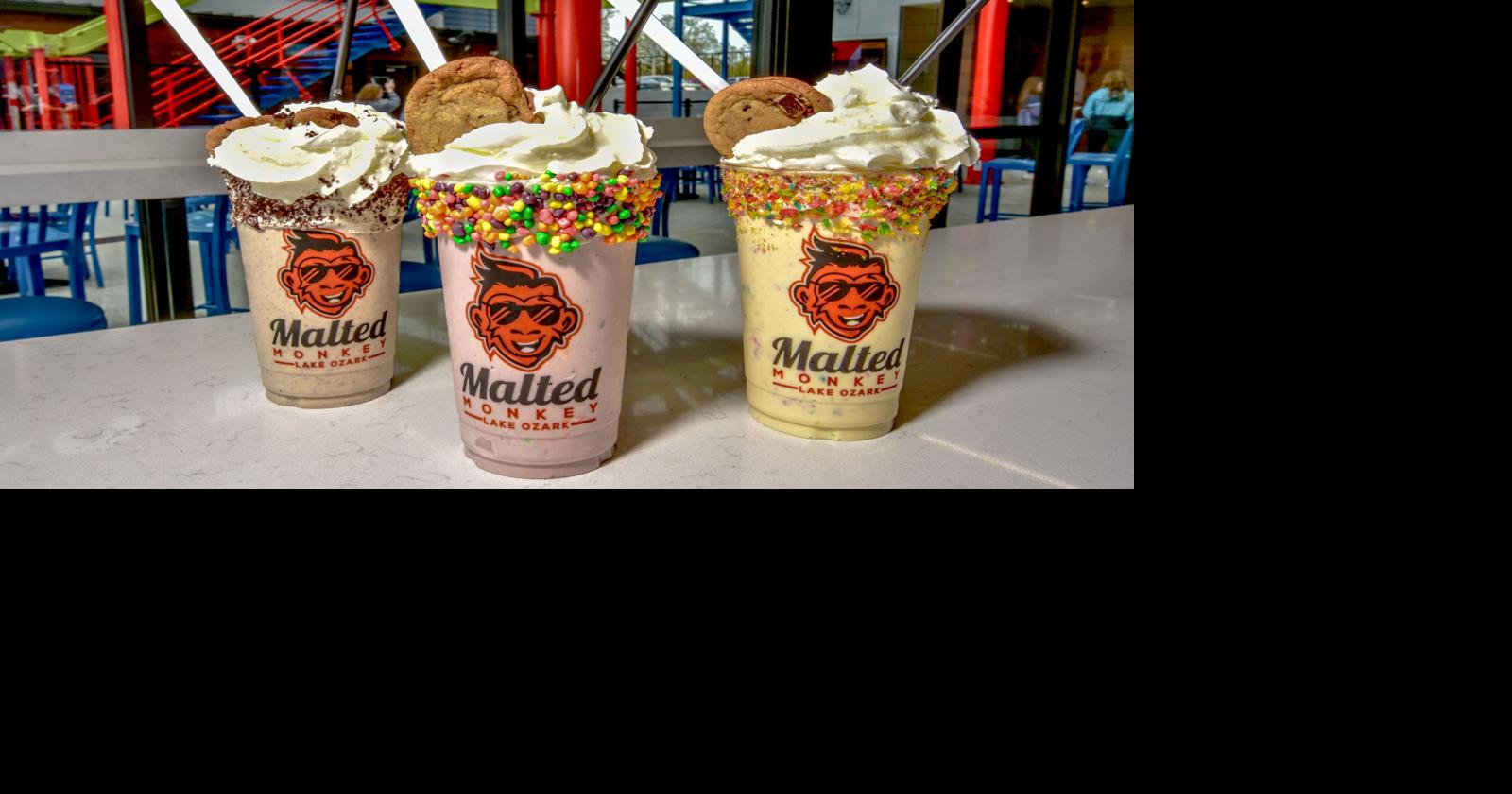 Three Shakes To Order At The Malted Monkey, On The Lake Ozark Strip ...