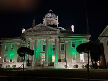 Halifax County illuminates courthouse, DSS buildings in support of ...