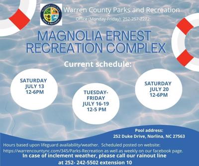 Warren County Parks and Recreation Magnolia Ernest Recreational Pool is ...