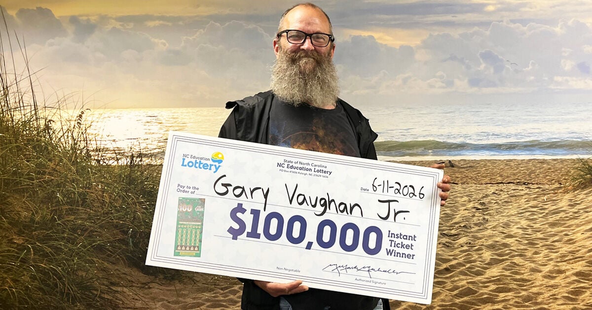 Carteret County man will buy land and a truck with $100,000 win | News ...