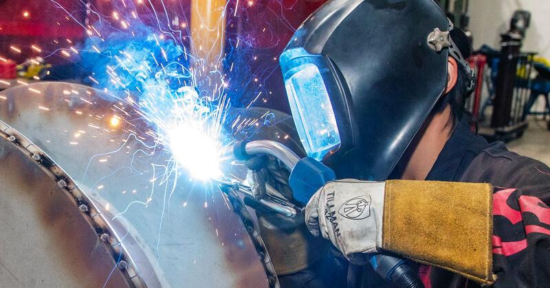 Gateway classes, credentials help welding grad successfully enter career