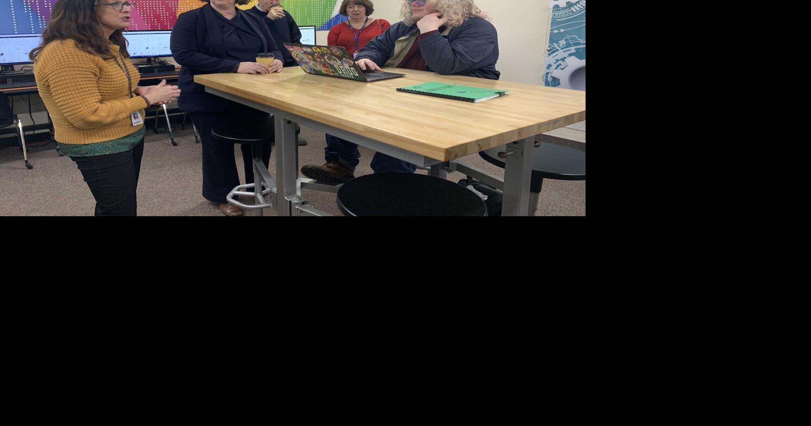 State Superintendent Jill Underly visits Badger High School