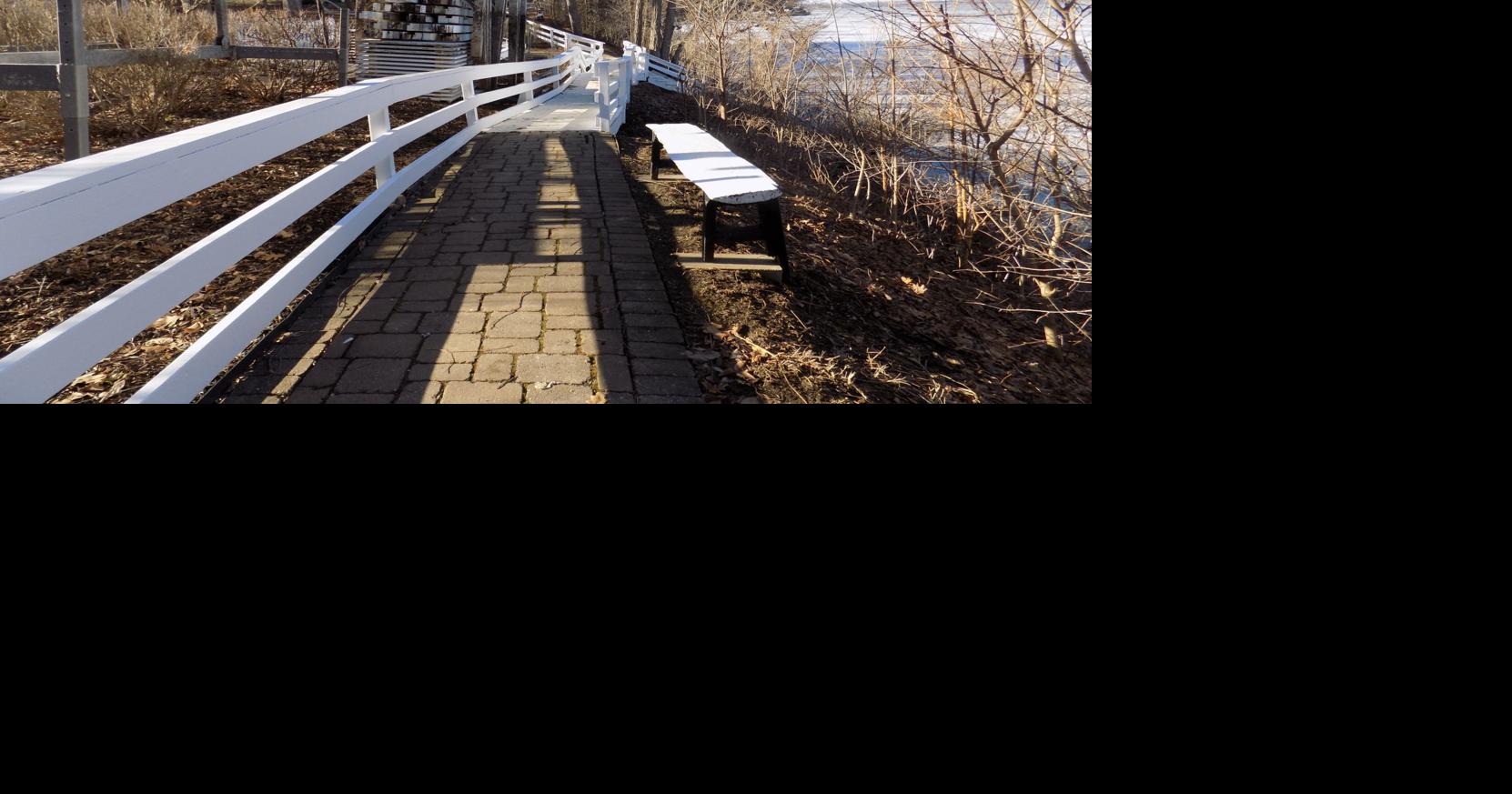 Lakeshore path offers a stroll through local history