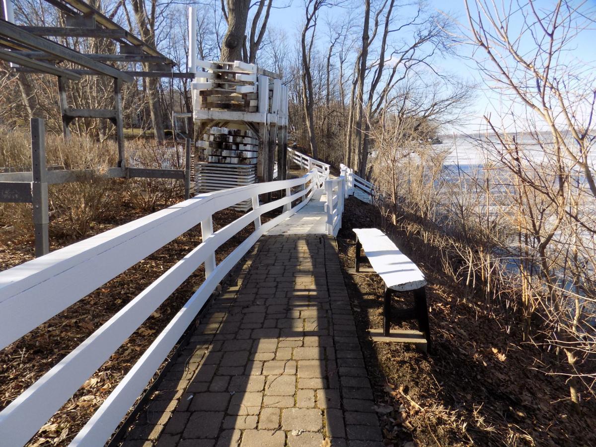 Lakeshore path offers a stroll through local history