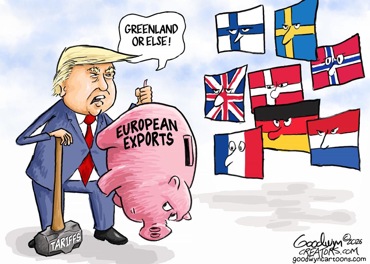 9 political cartoons grapple with Greenland