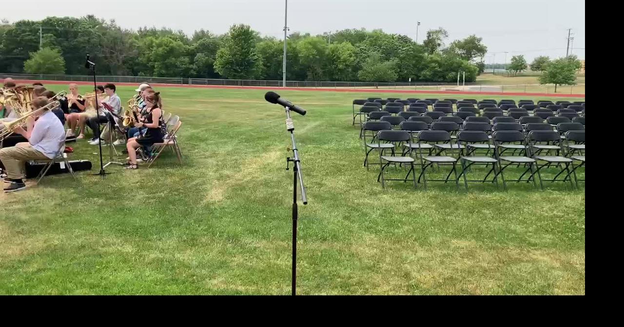Badger High School graduates receive their diplomas