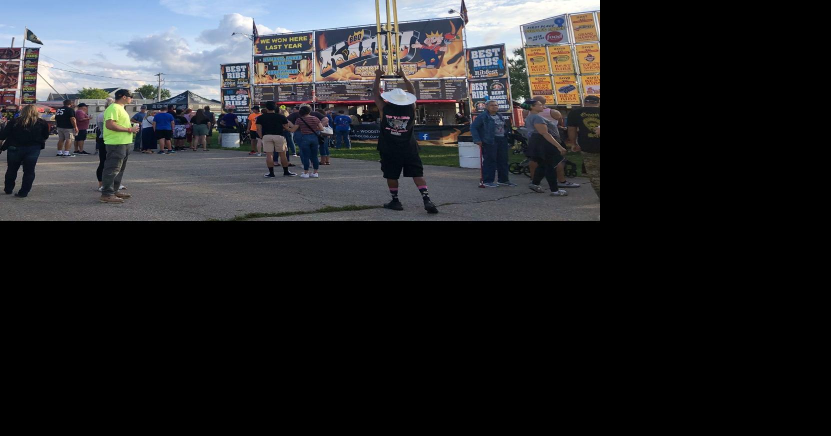 Ribfest crowd turnout reached 120,000, and the best ribs prize went to ...