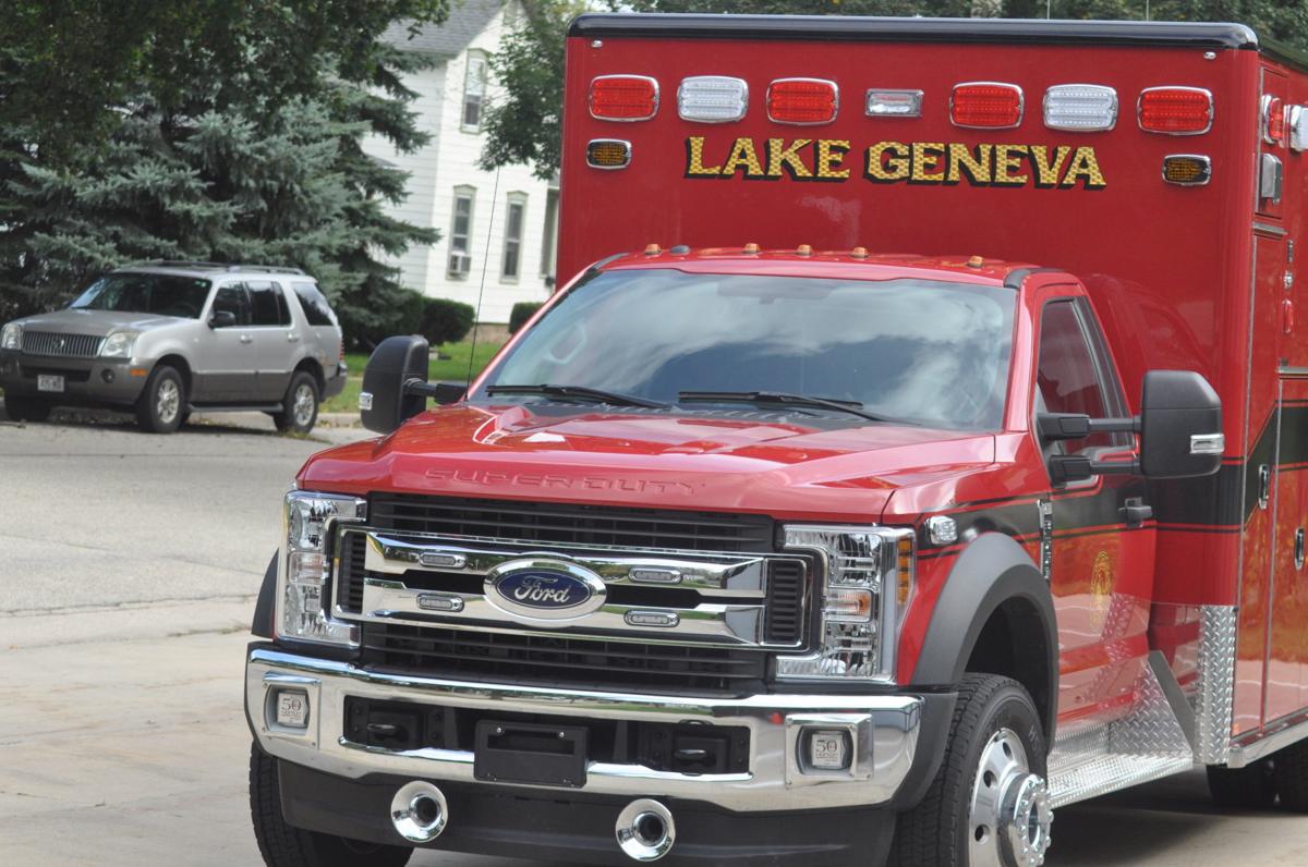 Fire department purchases new $248,000 ambulance | Lake Geneva ...