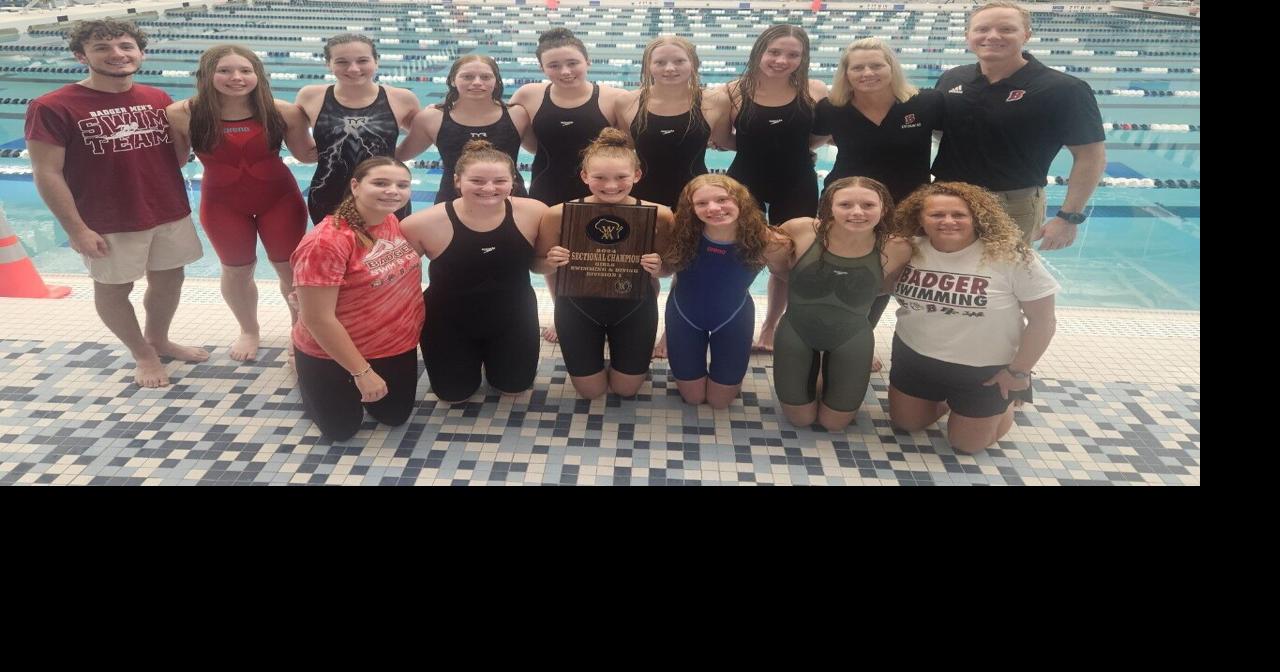 Badger girls swimming competes at state