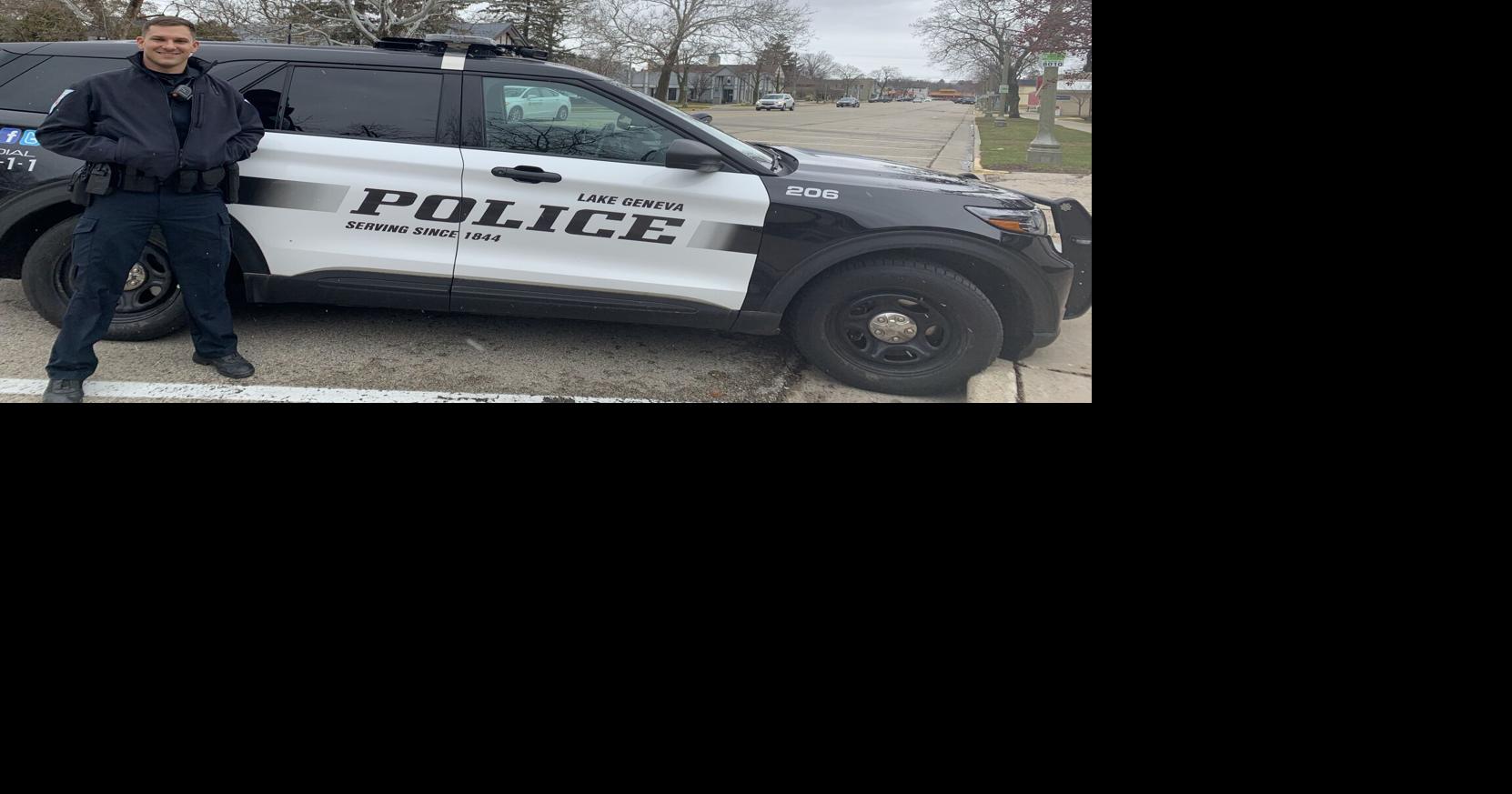 Lake Geneva Police Department welcomes two new full-time police officers