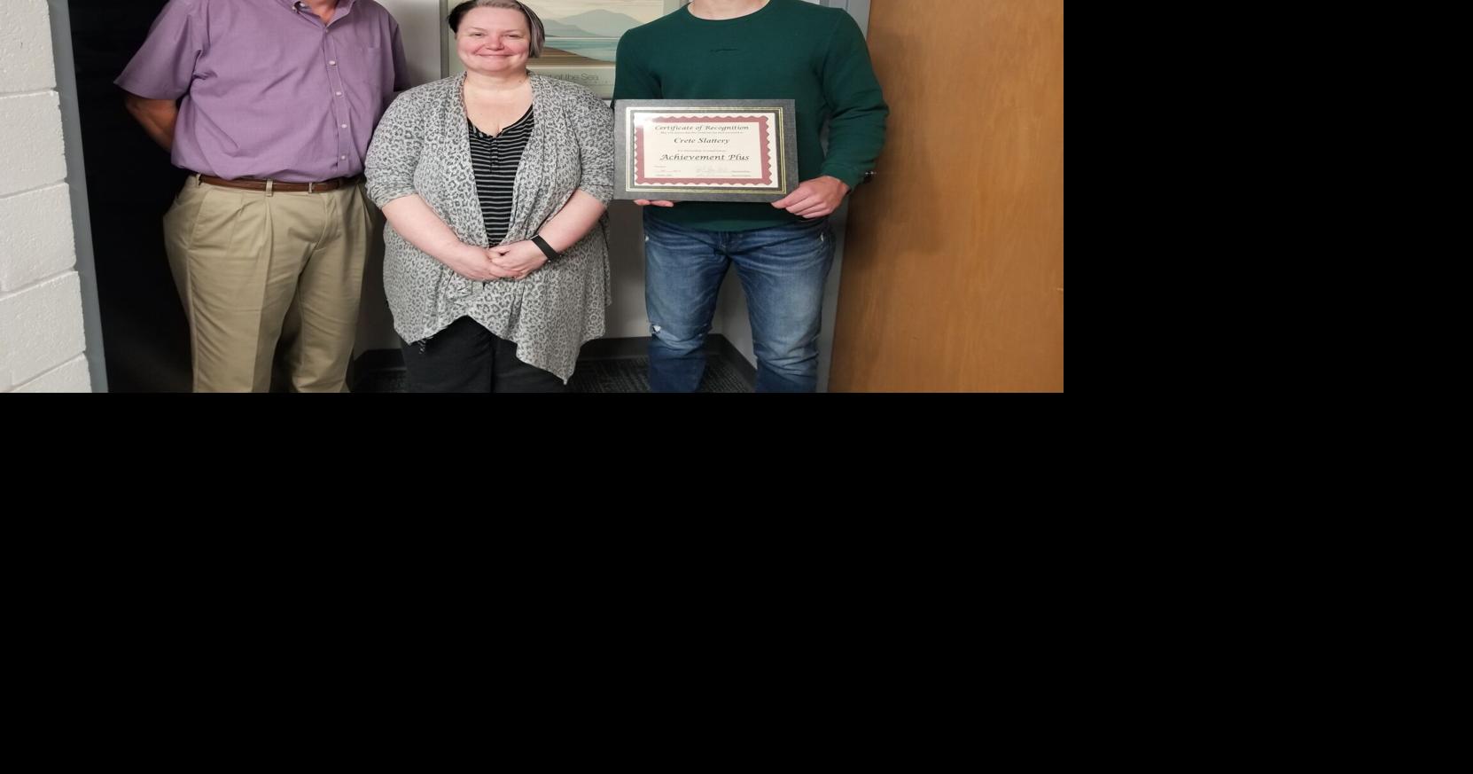 Slattery receives Achievement Plus Award