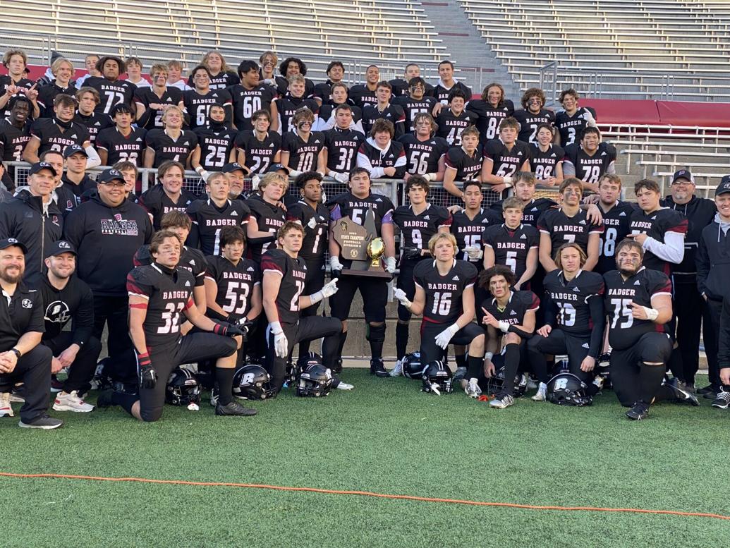 Badger football wins 1st ever state championship