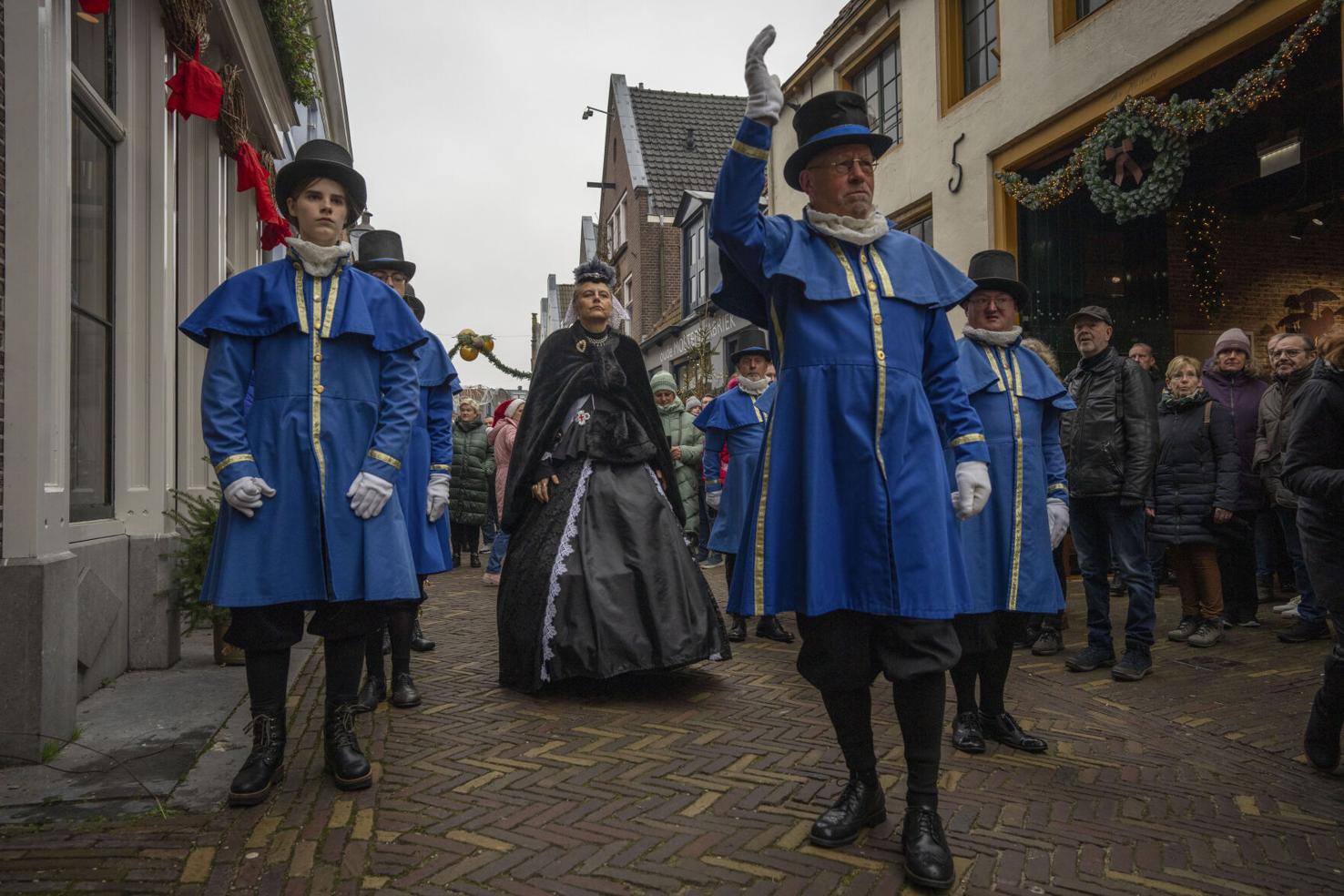 Charles Dickens' characters come alive in a Dutch town