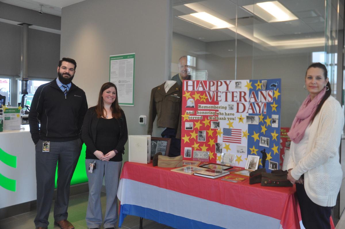 Associated Bank honors veterans with display | Lake Geneva ...