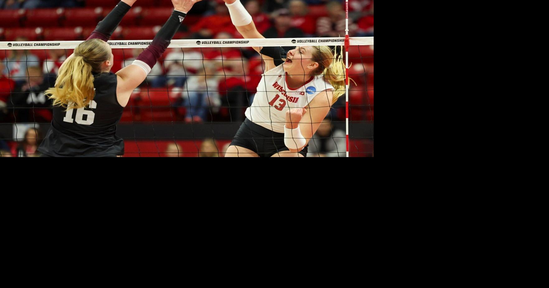 Photos: Wisconsin volleyball takes on Texas A&M in NCAA Tournament Sweet 16