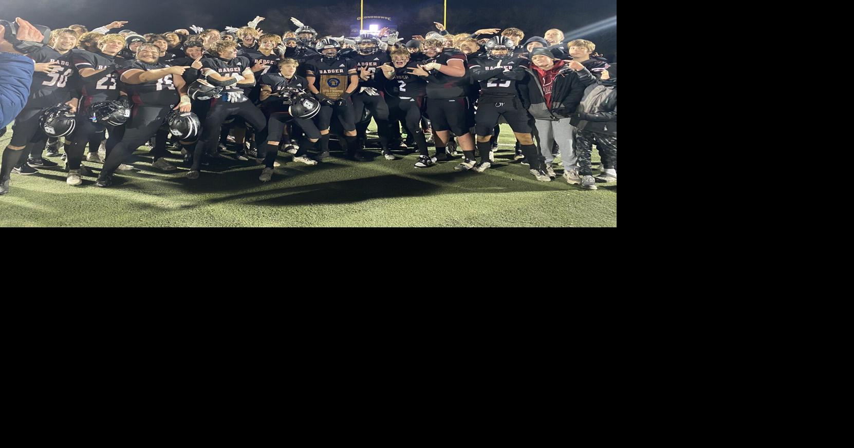 Badger football advances to state championship
