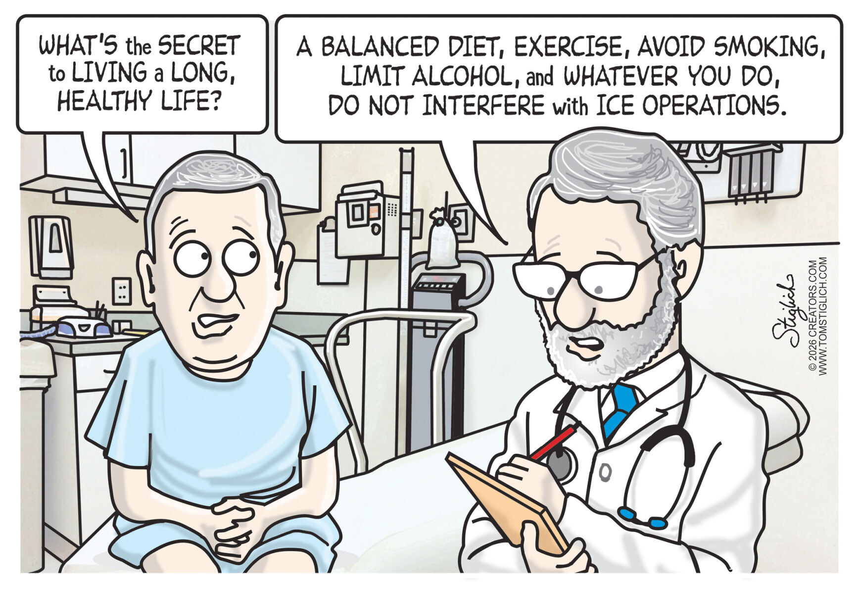 13 political cartoons ink immigration enforcement