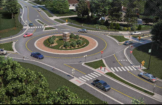 Drivers get the swing of roundabouts