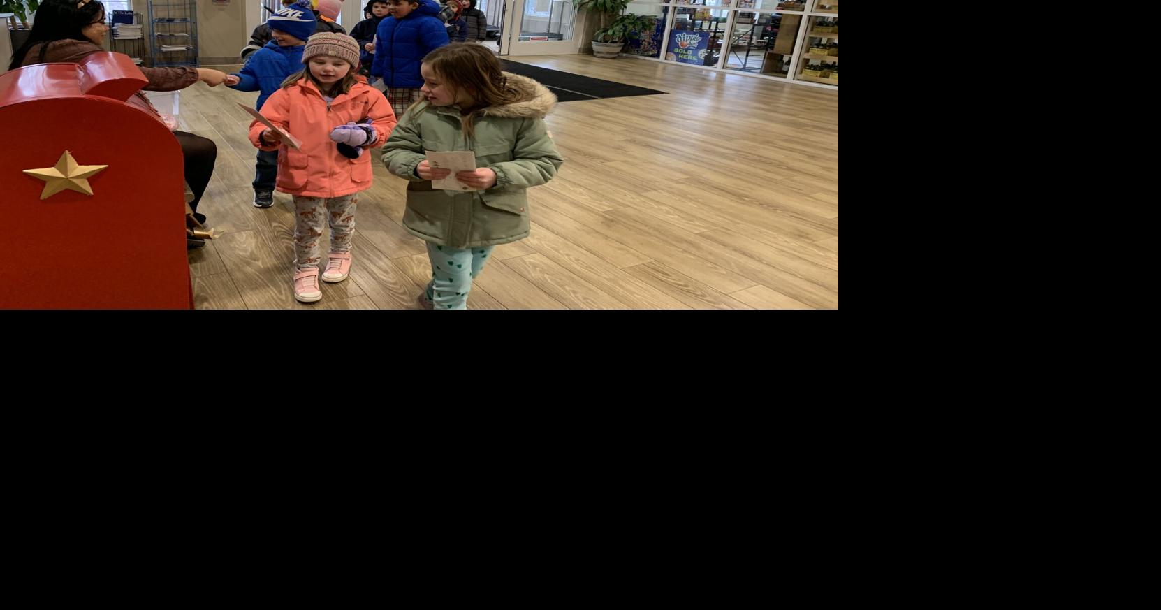 Central-Denison students drop off letters to Santa at The Cove
