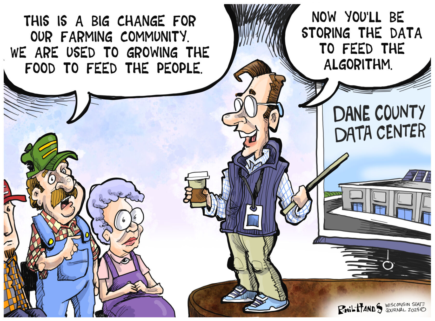 Phil Hands' favorite cartoons about data centers in Wisconsin