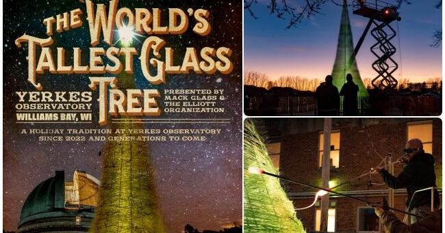 'World's tallest glass tree' to be built outside Yerkes this December