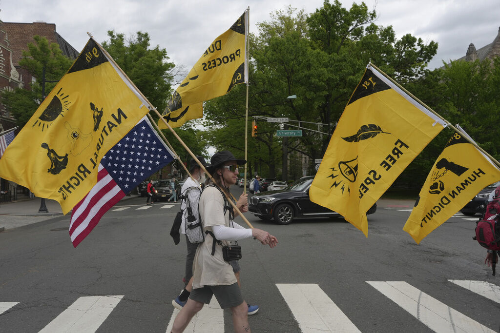 Quakers march against Trump's crackdown on immigrants