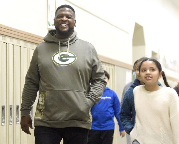 LeRoy Butler tells Wisconsin elementary and middle schoolers about ...