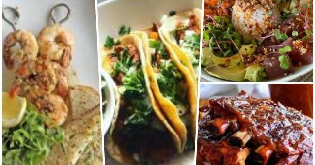 Menu guide for restaurant week April 24-May 2, 2021