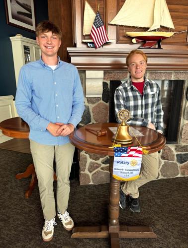 GENEVA LAKE WEST ROTARY HOORS BIG FOOT SENIORS PATRICK COREY, JOHN RAMBATT