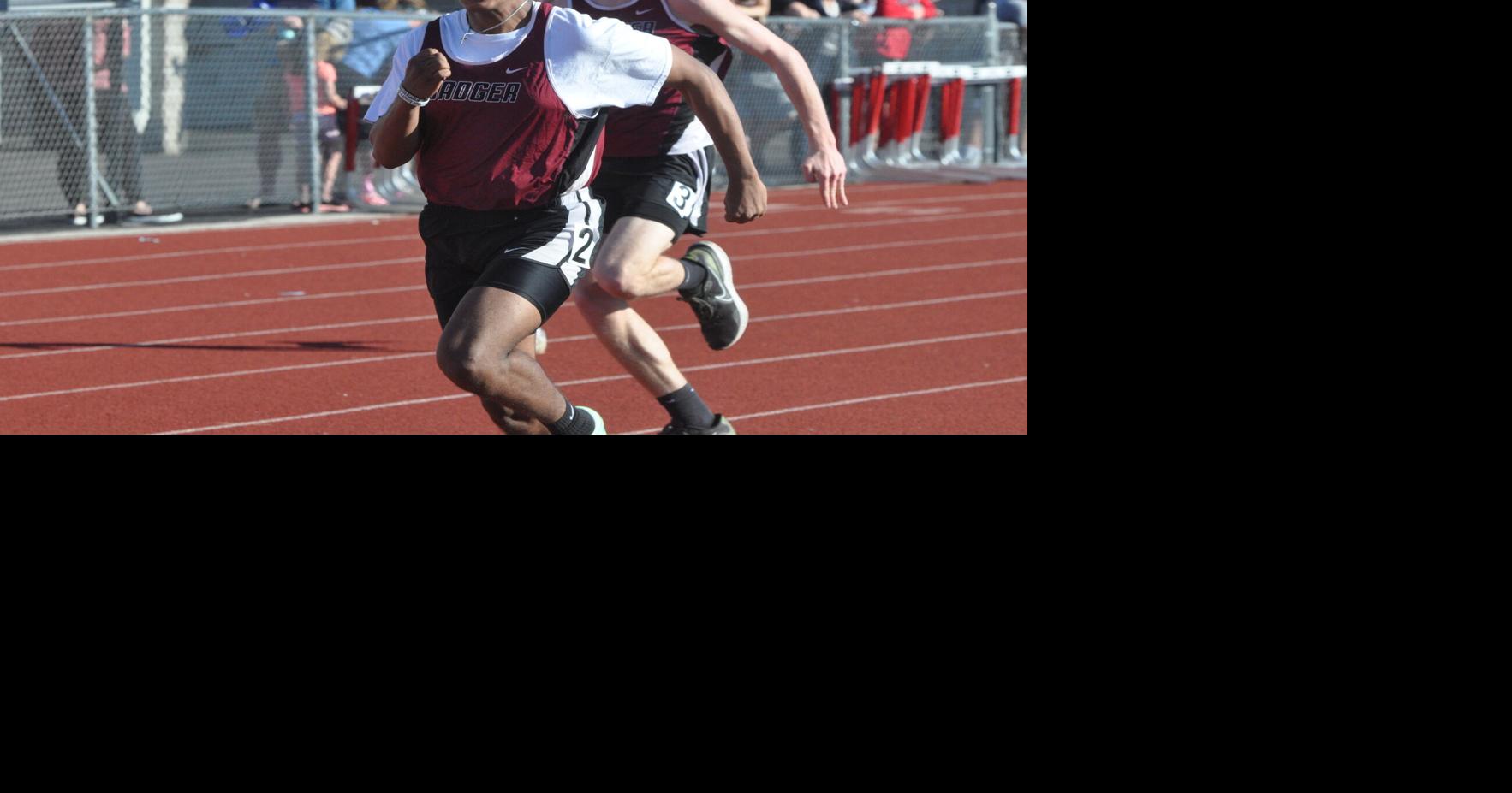 14 photos from the Badger Quad Track & Field meet