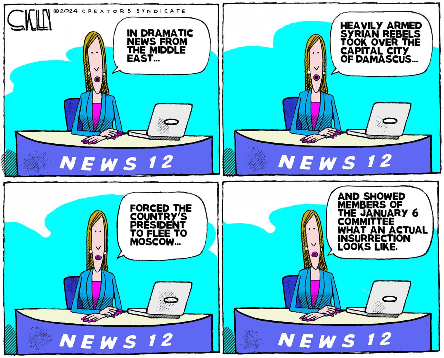 7 searing cartoons about Syria's former dictator Bashar al-Assad