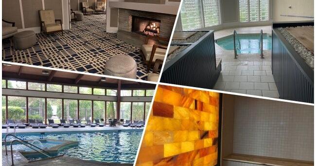 Check out the Abbey's newly renovated Avani Spa complete with salt ...
