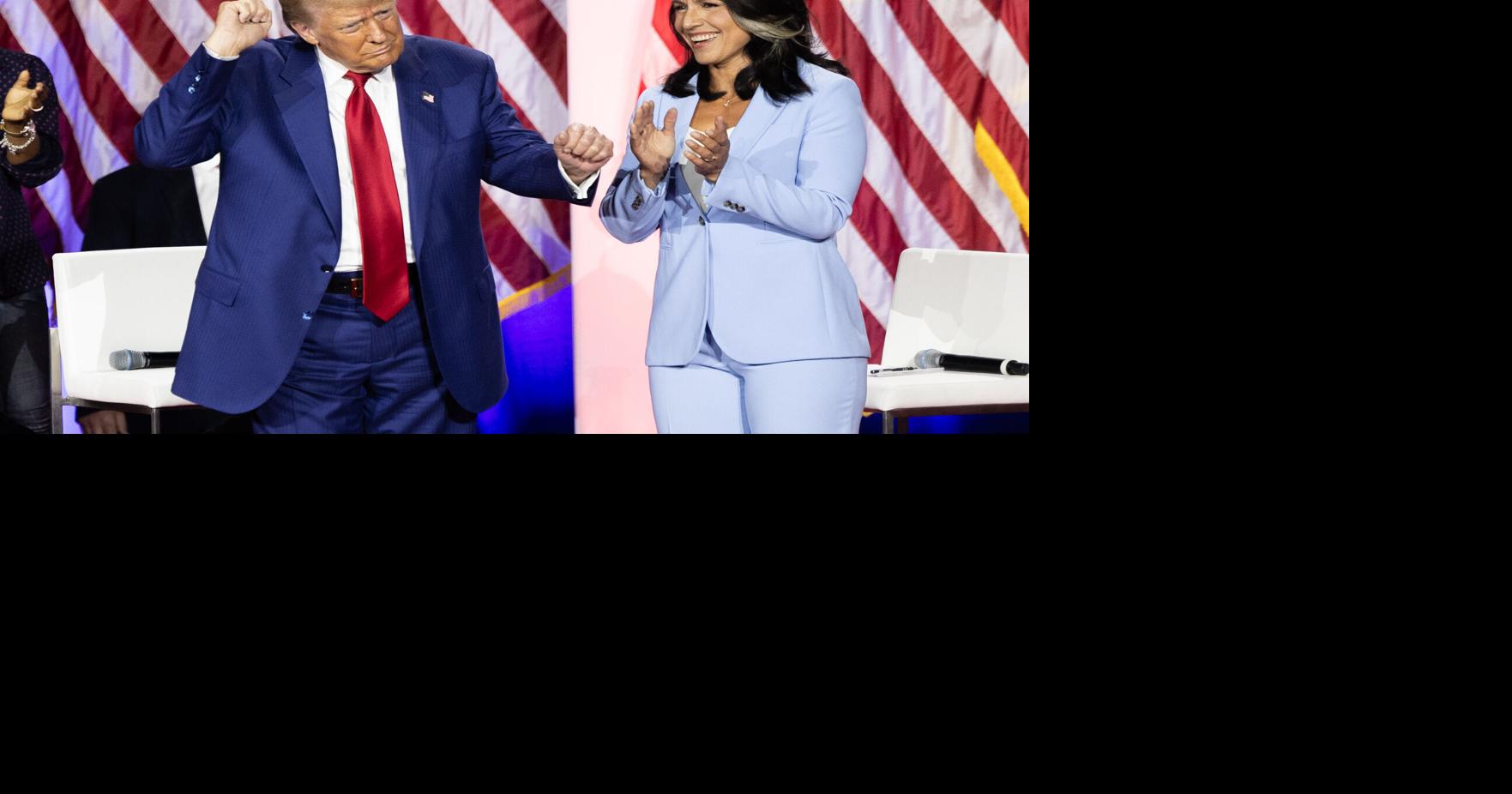PHOTOS: Donald Trump and Tulsi Gabbard rally in La Crosse Thursday