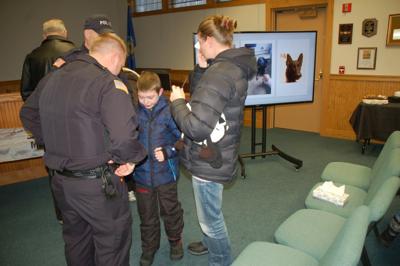 Williams Bay says good-bye to fallen police dog