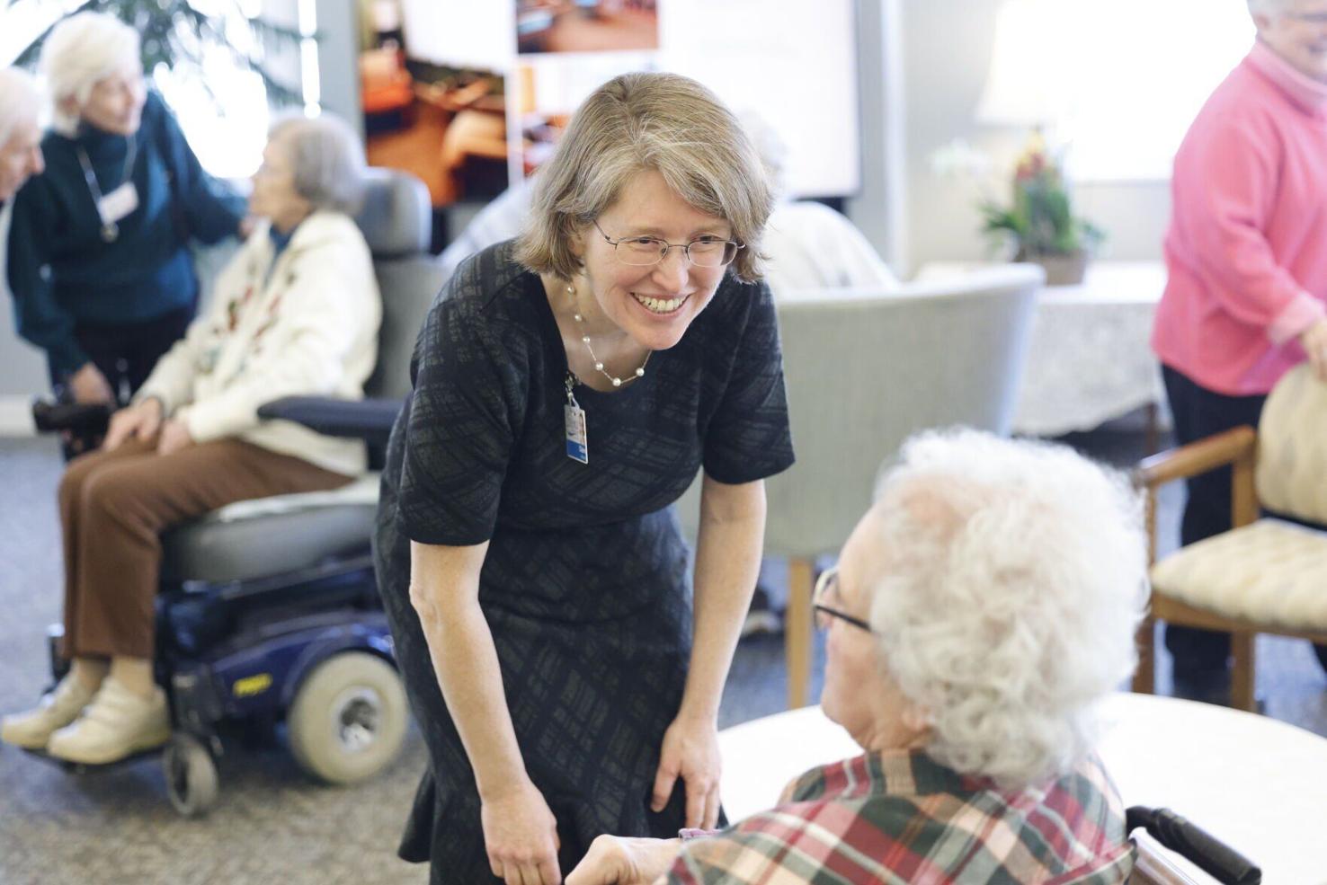 Eight photos of Siena Retreat Center's open house