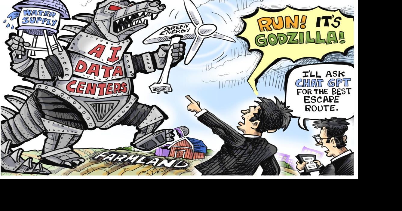 Phil Hands' favorite cartoons about data centers in Wisconsin