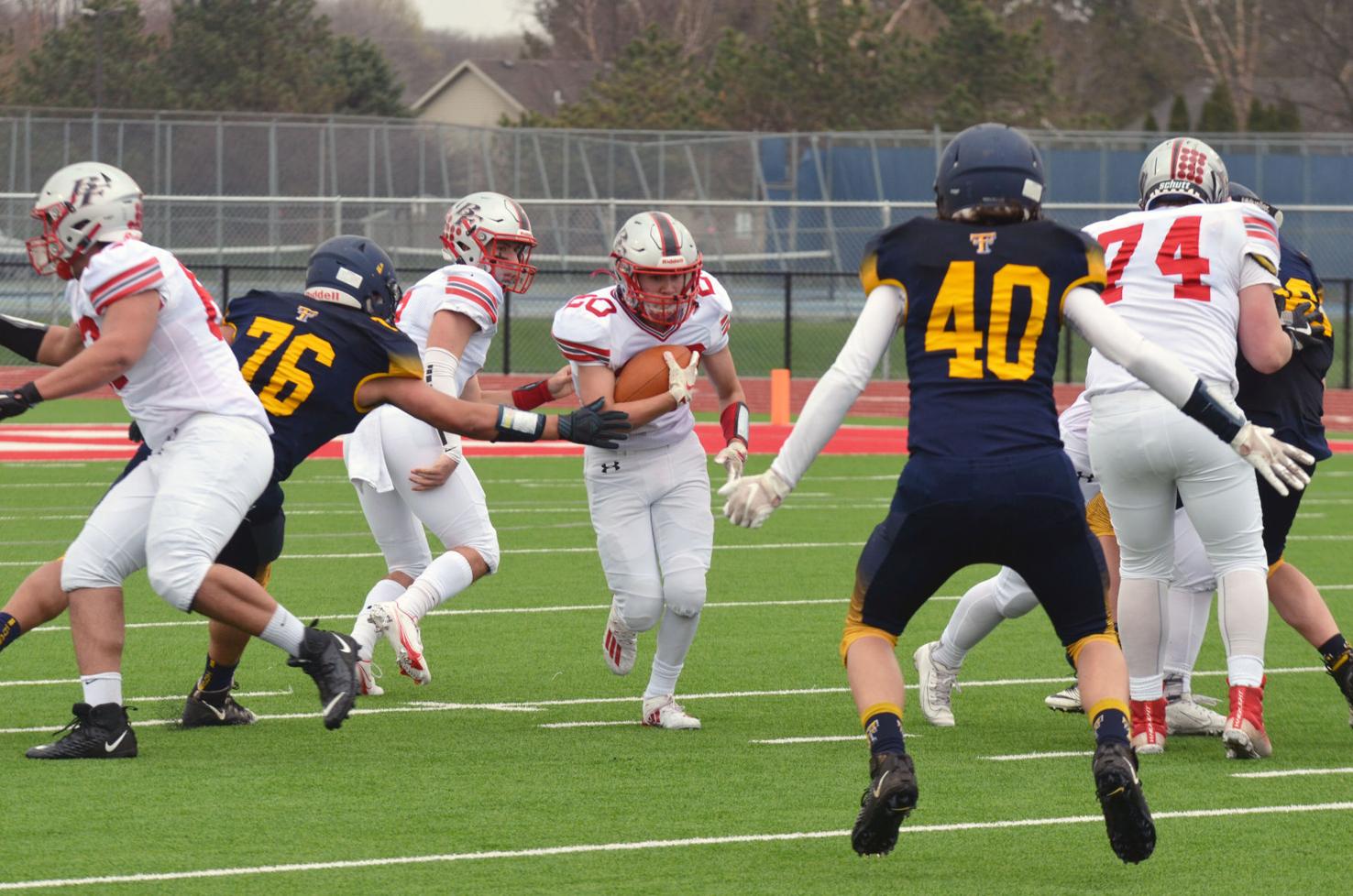 Big Foot football team receives gear from Packers