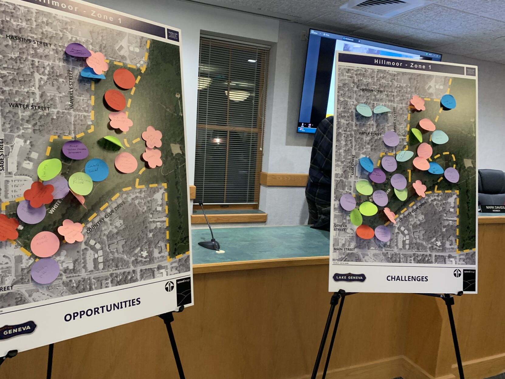 Hillmoor Commission, Upland Design discuss Zone 1 options